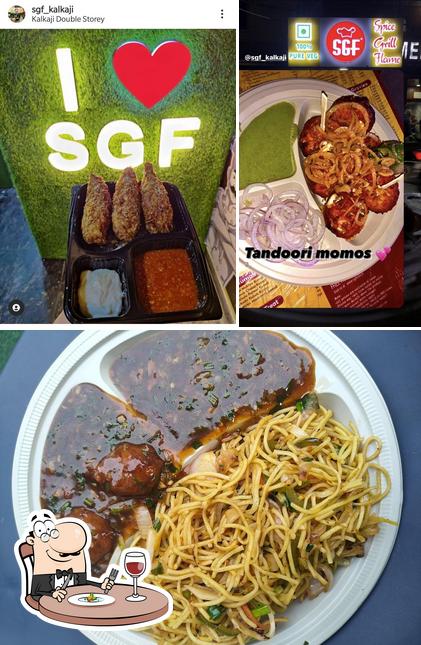 SGF Spice-Grill-Flame KALKA JI, New Delhi - Restaurant menu, prices and ...