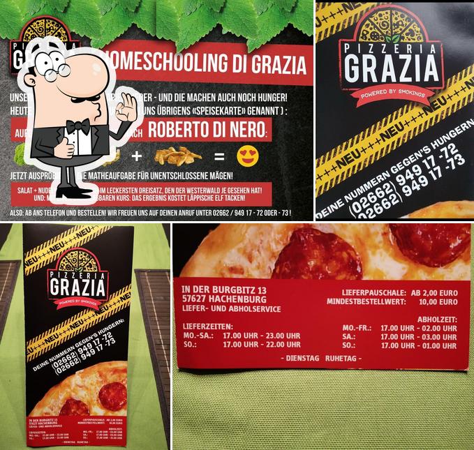Pizzeria Grazia, Hachenburg - Speisekarte, Preise und Bewertungen