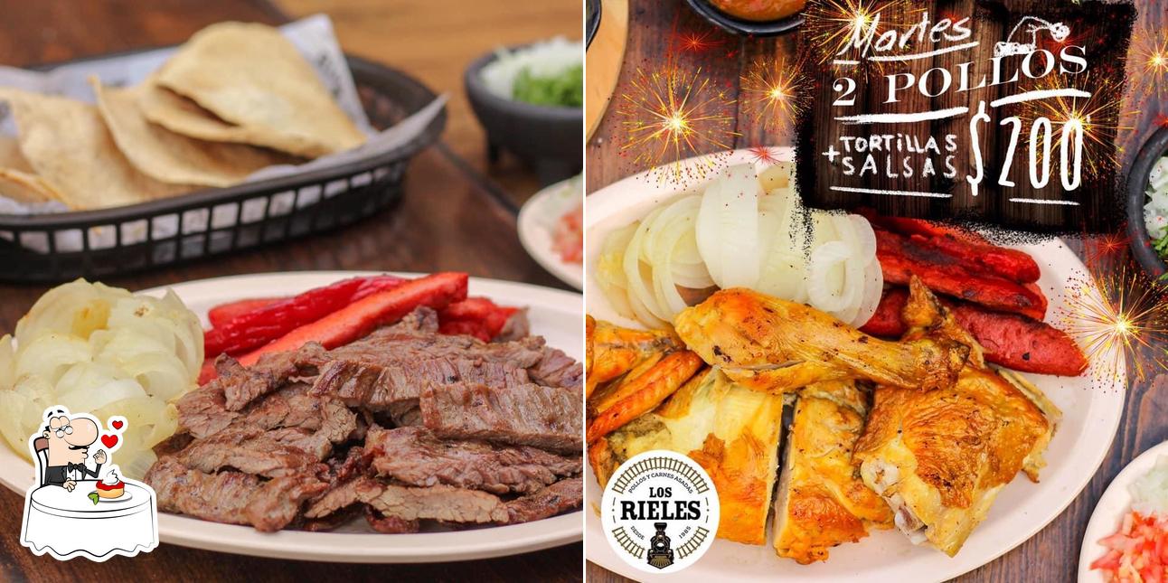 Los Rieles Pollos y Carnes Asadas, San Nicolás de los Garza - Menú del ...