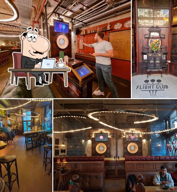 Flight Club Shoreditch, London - Restaurant menu, prices and reviews