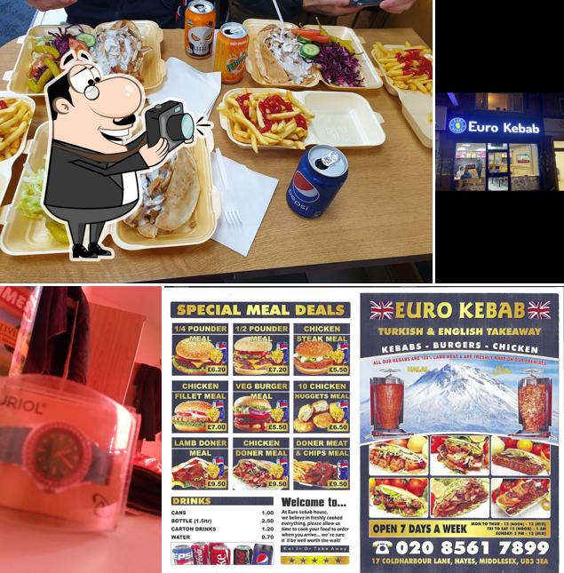 Euro Kebab, 17 Coldharbour Ln in Hayes - Restaurant menu and reviews