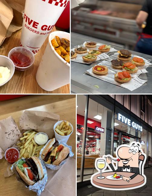 Comida rápida Five Guys Frankfurt Zeil, Fráncfort - Carta del restaurante y opiniones