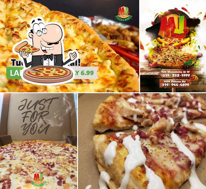 MJ's Pizza and Wings, 904 Wyandotte St W in Windsor - Restaurant menu ...