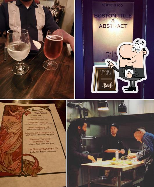 Boston Title & Abstract in Tulsa - Restaurant menu and reviews