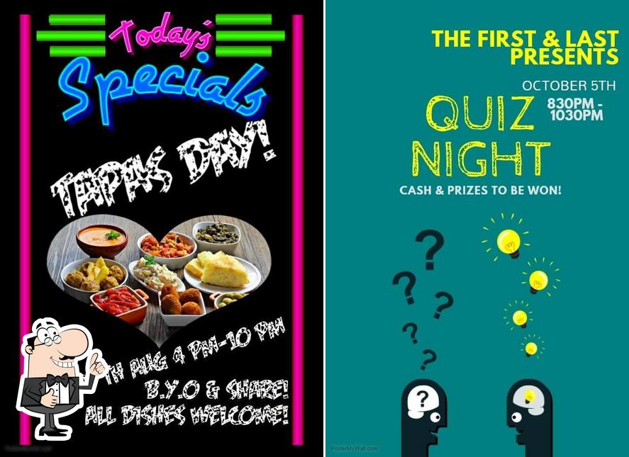 The First & Last, Maidstone - Restaurant menu, prices and reviews