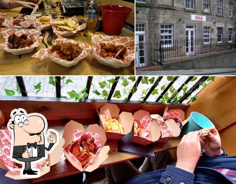Wings, 21 Old Fishmarket Cl, High St in Edinburgh - Restaurant menu and ...