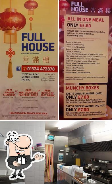 Full House, 7 Station Rd in Grangemouth - Restaurant menu and reviews