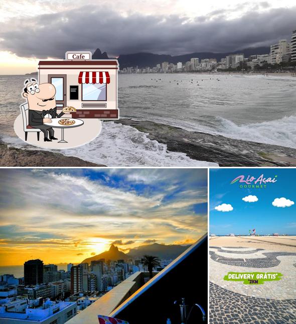 Rio Açaí Gourmet restaurant, Rio de Janeiro, R. Vinícius de Moraes ...