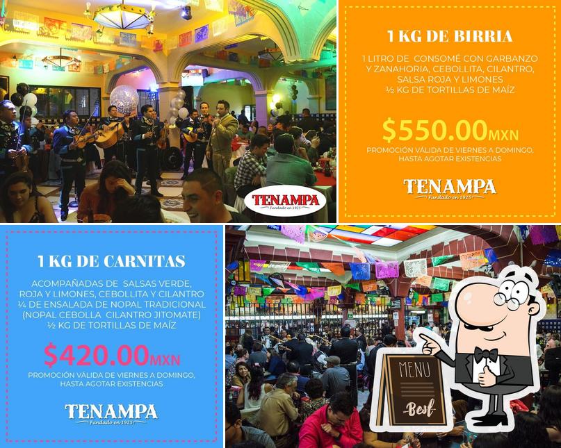Pub y bar Salón Tenampa, Ciudad de México, Plaza Garibaldi 12 - Carta ...