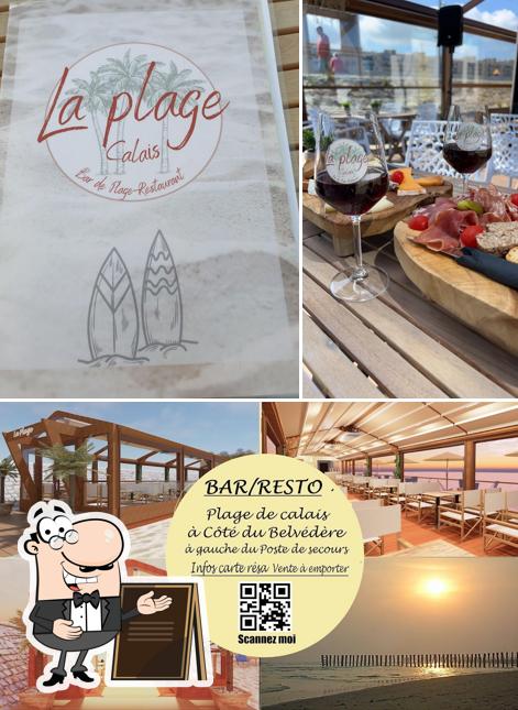La Plage Calais Bar/Restaurant, Calais - Restaurant menu, prices and ...