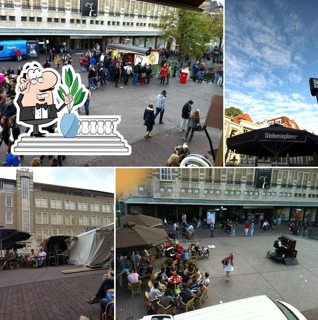 Terras Met De Rode Tafeltjes, Leiden - Restaurantbewertungen