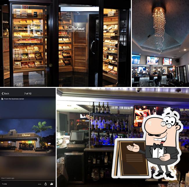 Diplomat Cigar Lounge, Boca Raton - Menú del restaurante, precios y reseñas