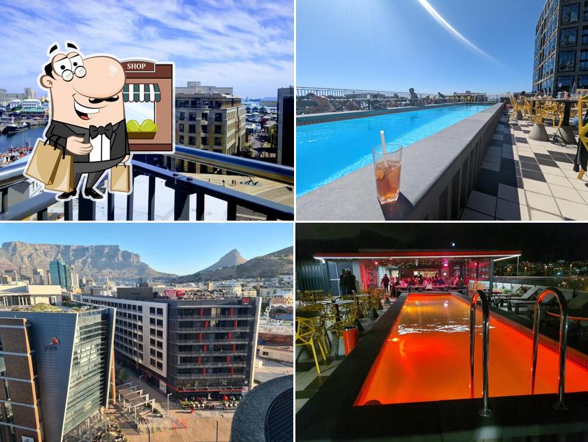 Radisson RED Cape Town - RED Rooftop, Cape Town - Restaurant menu ...