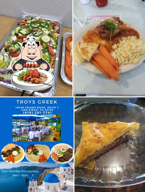 Menu of Troy's Greek Restaurant, San Diego - reviews and ratings