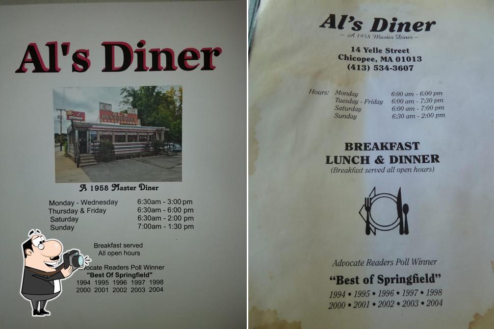 Al's Diner in Chicopee - Restaurant menu and reviews