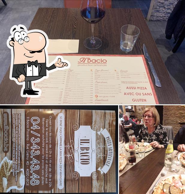 Il Bacio, Liège, Rue Grétry 40 - Critiques de restaurant