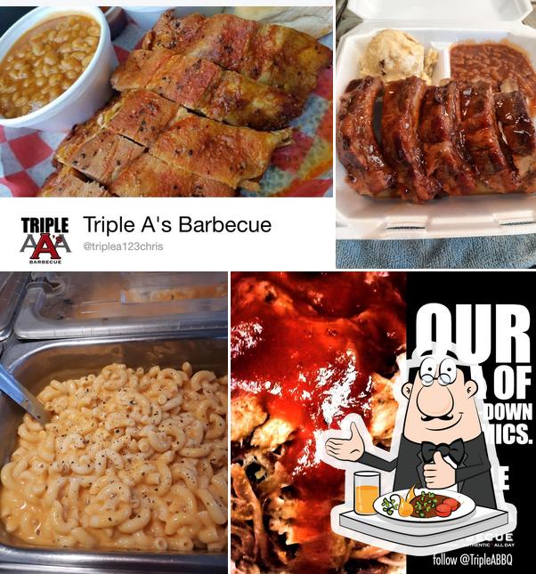Triple A's BBQ, 1206 Luckney Rd suite a in Flowood - Restaurant reviews