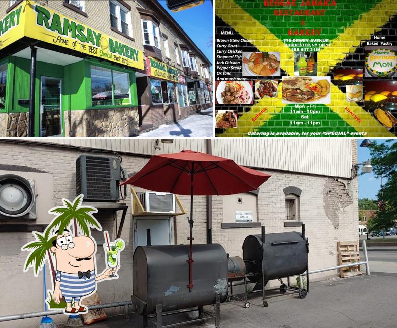 Reggae Jamaica Restaurant & Bakery, 1485 Dewey Ave in Rochester ...