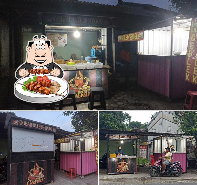 Gobar sate seafood, Godean