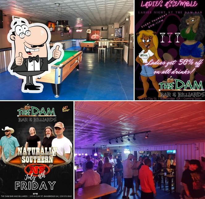 The Dam Bar and Billiards, Bainbridge - Restaurant menu, prices and reviews