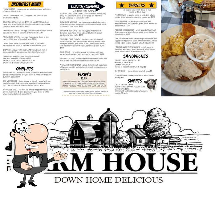 The Farmhouse Diner in Trenton - Restaurant menu and reviews