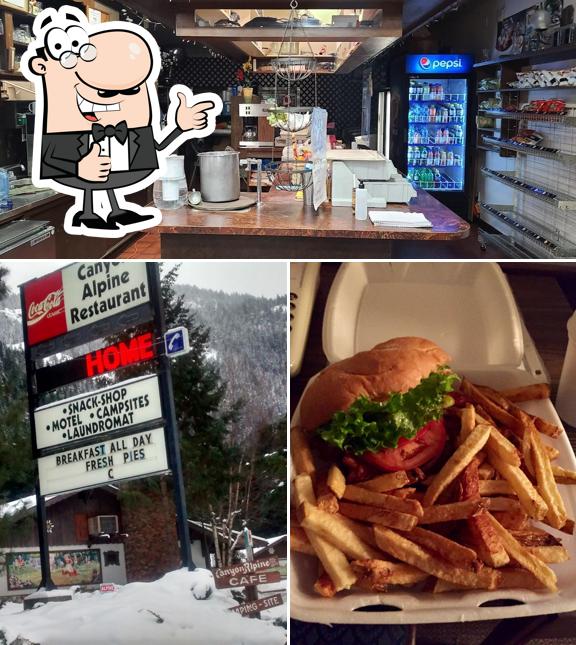 Canyon Alpine Restaurant, Boston Bar - Restaurant menu, prices and reviews