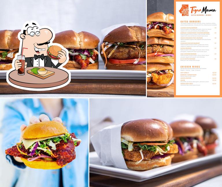Tiger Mama Katsu Burgers X Wings in Dallas - Restaurant menu and reviews