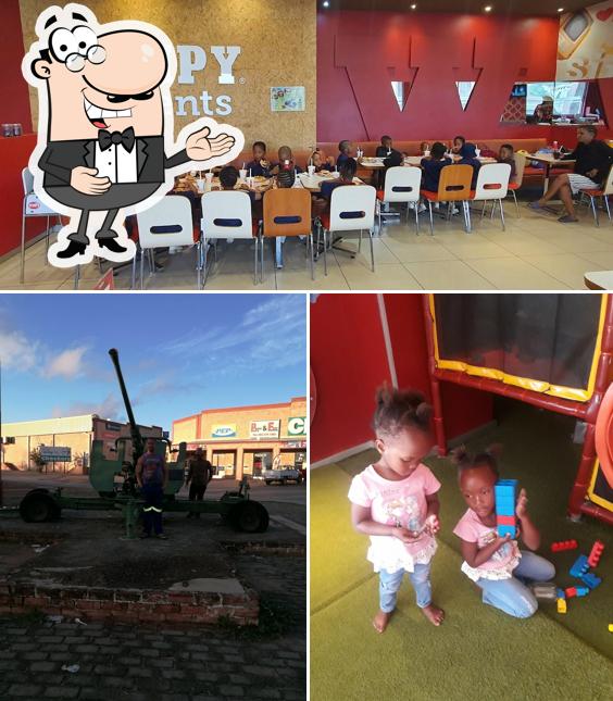 Wimpy restaurant, Hartswater, Cosmic Gold Gebou ...