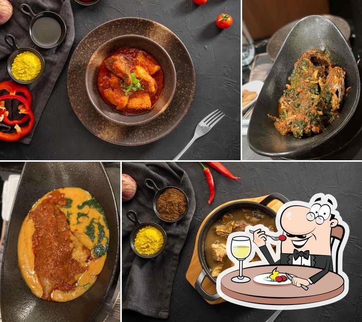 Enish Nigerian Restaurant & Lounge, Dubai - Carta del restaurante y ...