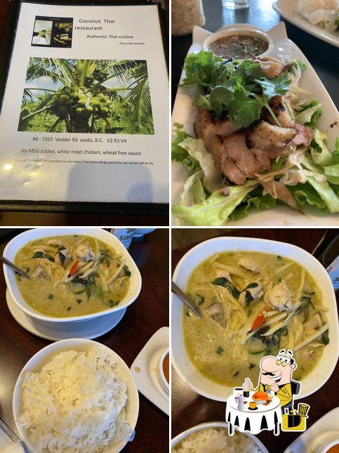 Coconut Thai Restaurant (Chilliwack), Chilliwack - Restaurant menu ...
