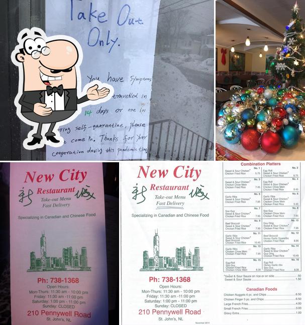 New City Restaurant in St. John's - Restaurant menu and reviews