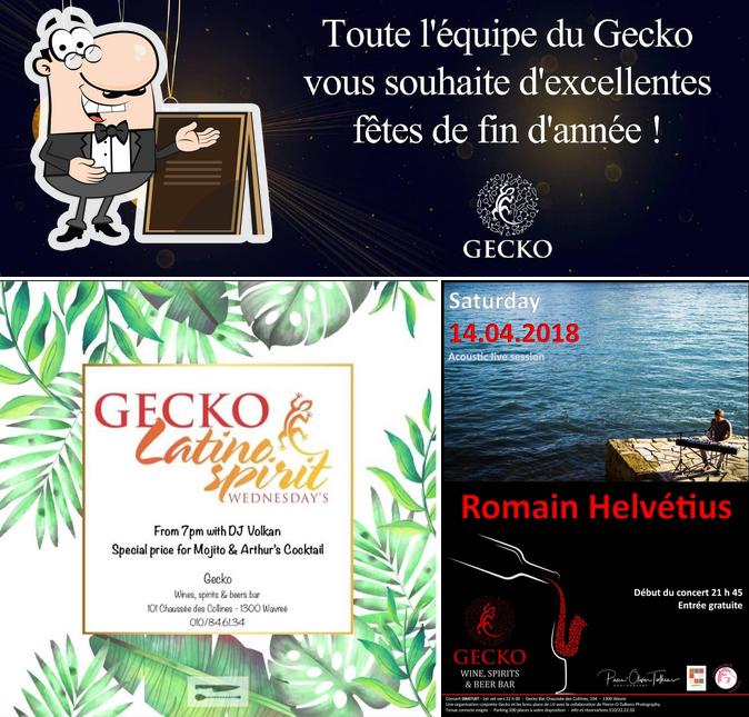 Gecko wine, spirit & beer bar - Wavre, Wavre - Restaurant menu, prices ...