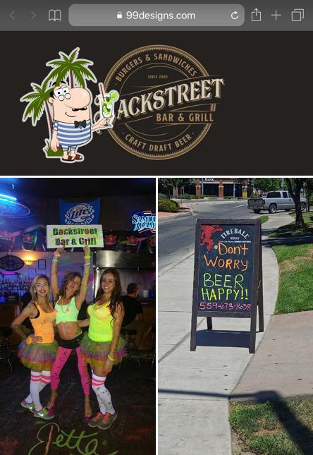 Backstreet Bar & Grill, Madera, Howard Rd Ste G - Carta del restaurante ...