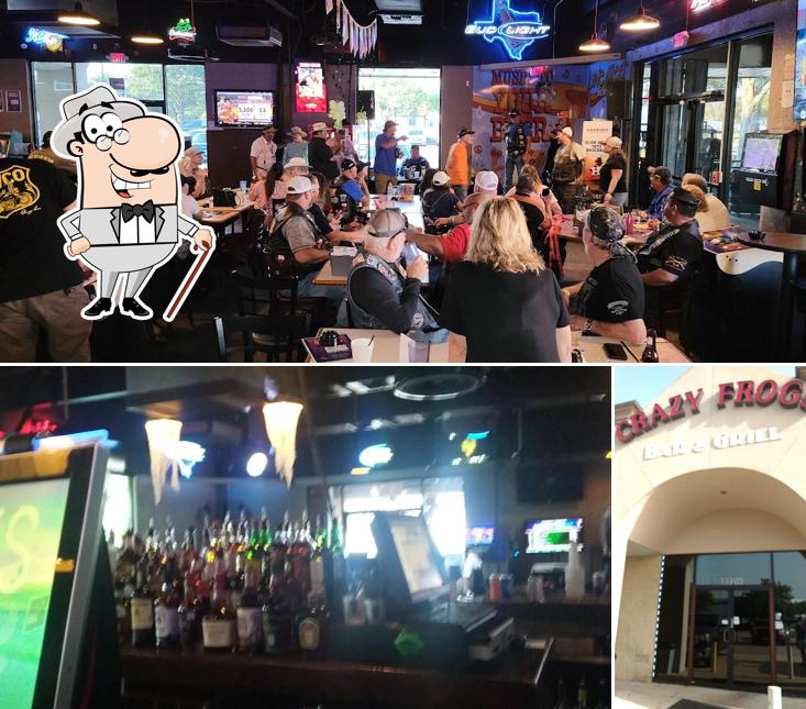 Crazy Frogs Bar and Grill, 13703 West Rd in Houston - Restaurant menu ...