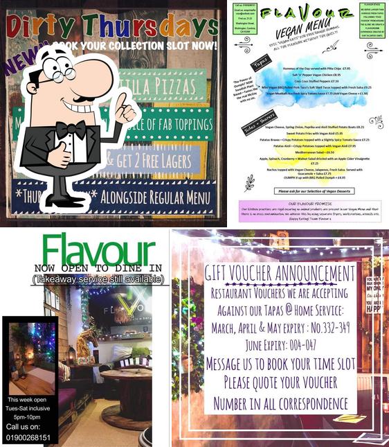 Flavour in Workington - Restaurant menu and reviews