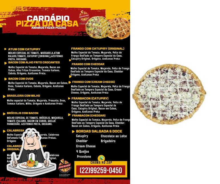 Pizza da Casa (Pizzaria Delivery), Carapebus - Menu do restaurante ...