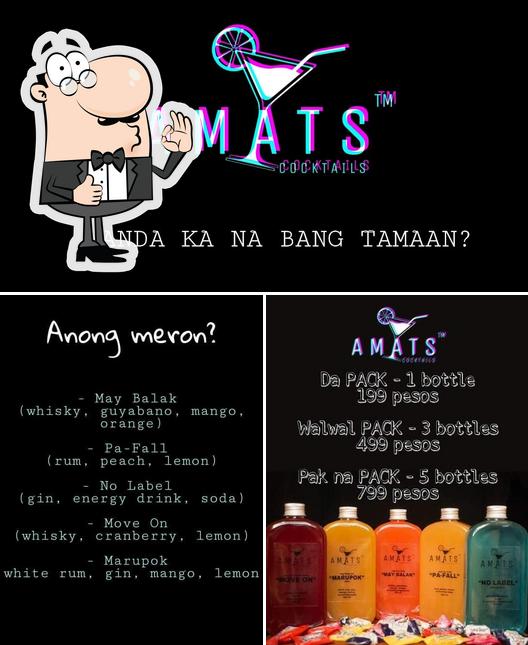 AMATS Cocktails - Paranaque Hub, Parañaque - Restaurant menu, prices ...