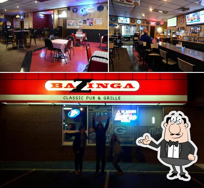 Bazinga Classic Pub & Grille, Janesville - Restaurant menu, prices and ...