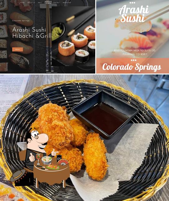 Arashi Sushi Hibachi & Grill in Fountain - Restaurant menu and reviews