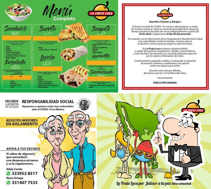 La Fruta Loca de Jesús García, Guadalajara - Menú del restaurante ...