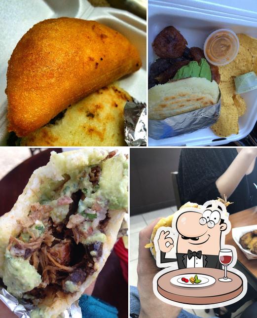 Rika Arepa Express, 3650 E Flamingo Rd in Las Vegas - Restaurant menu ...