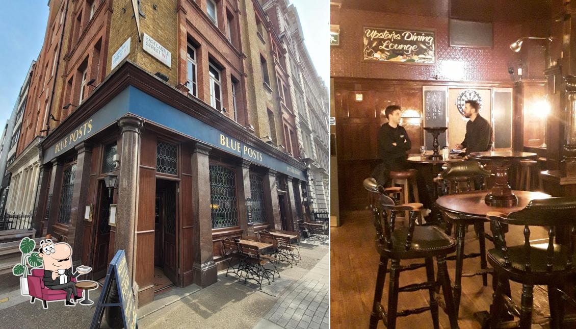 The Blue Posts, London - Restaurant menu, prices and reviews