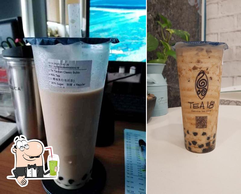 Tea 18 milk tea shop tea 18 奶茶店 cafe, Makati - Restaurant menu and reviews