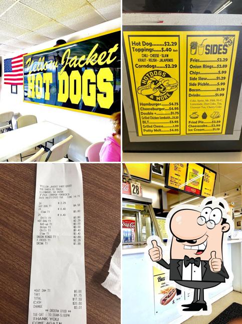 Yellow Jacket Hot Dogs, Ellenwood - Restaurant menu, prices and reviews