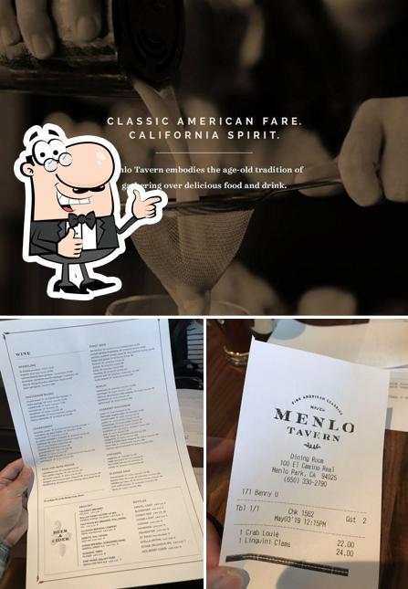 Menlo Tavern in Menlo Park - Restaurant menu and reviews