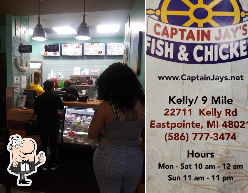 Restaurante Captain Jay's Fish & Chicken, Eastpointe - Carta del ...