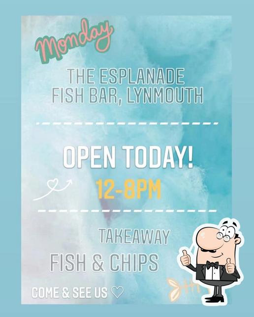 Esplanade Fish Bar in Lynmouth - Restaurant menu and reviews