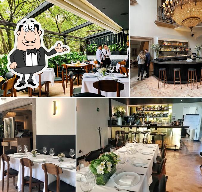 Blanco Castelar restaurant, Mexico City, Av. Emilio Castelar 163 ...