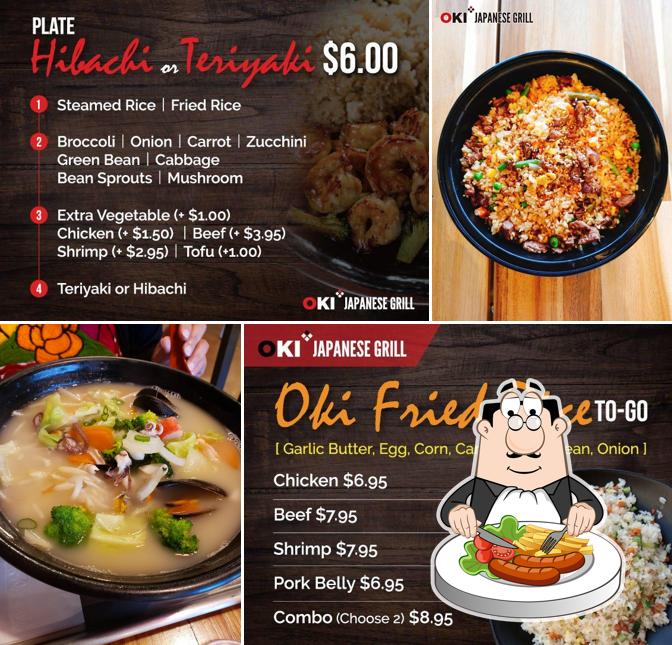 Oki Japanese Grill - Sushi & Hibachi in Plano - Restaurant menu and reviews