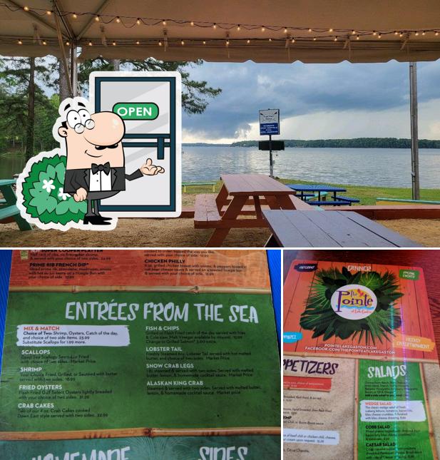 The Pointe at Lake Gaston - Restaurant menu, prices and reviews